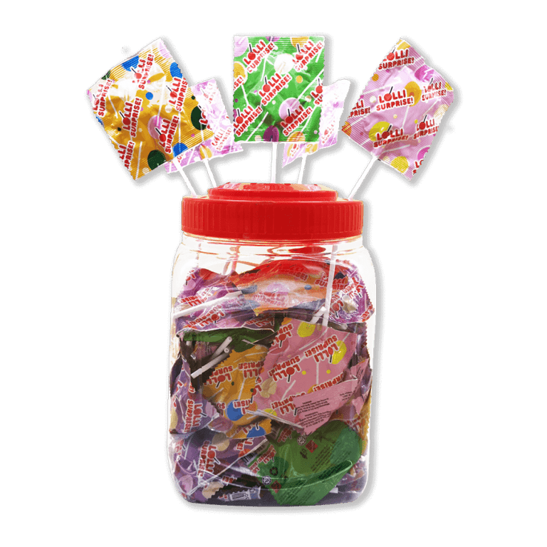 Great Pop Lollipop Jar (100pcs) - Windmill Food