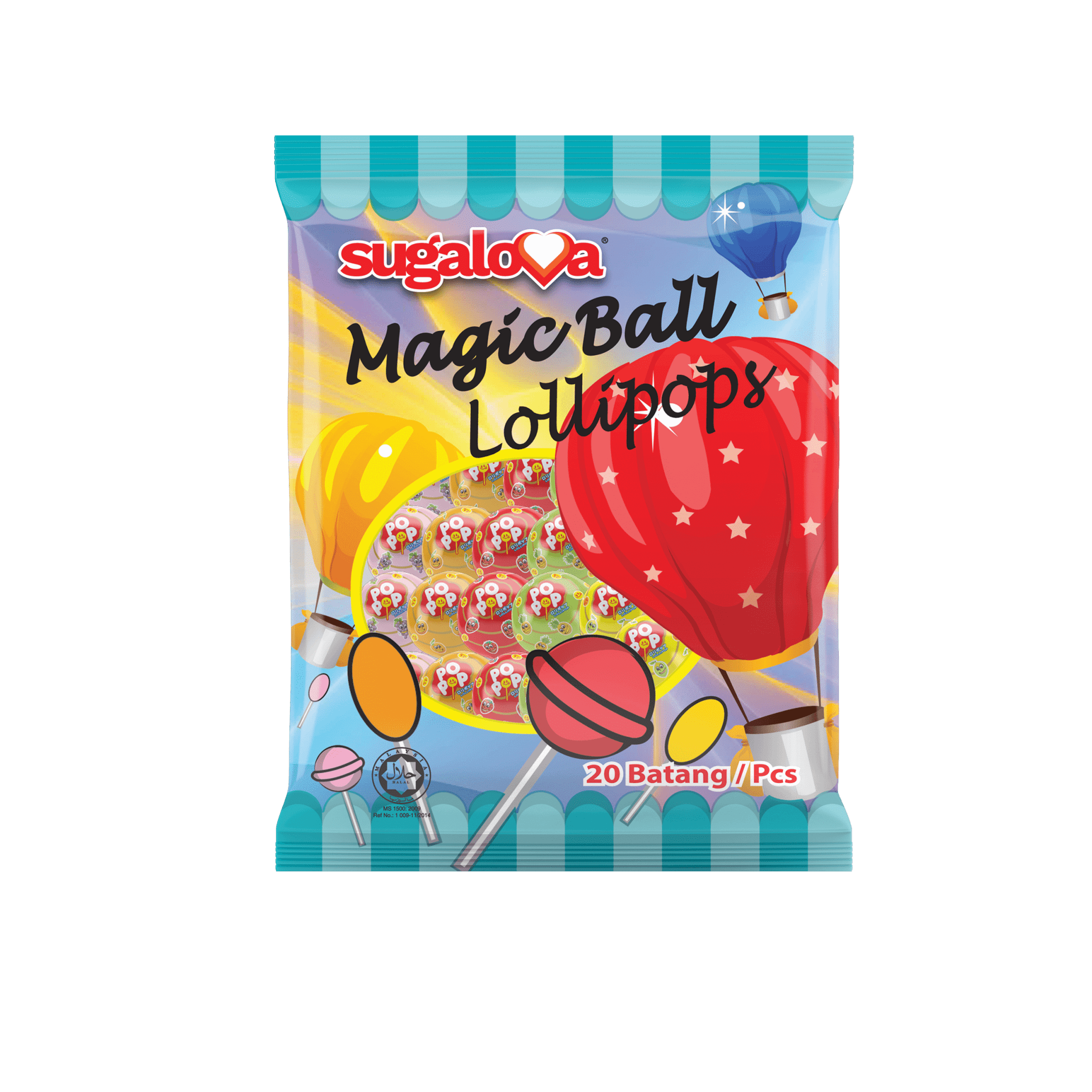 Magic Ball Lollipop (Small Bag 20pcs) - Windmill Food
